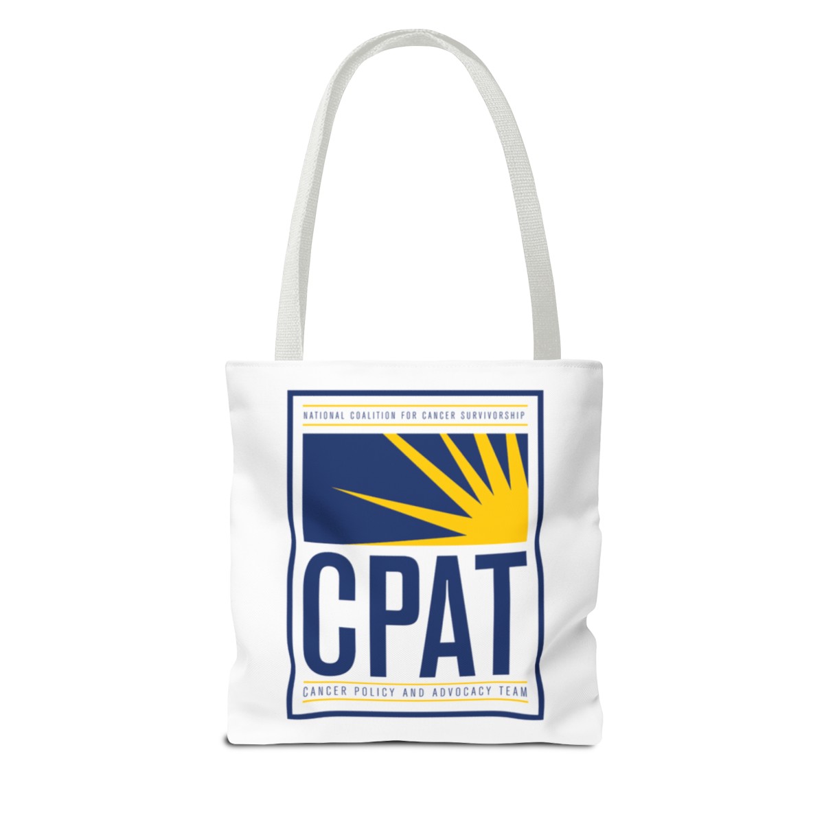 CPAT Logo Tote Bag - NCCS - National Coalition for Cancer Survivorship